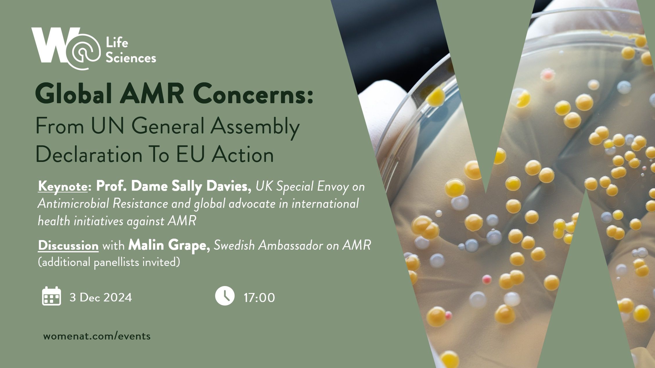 W@LifeSciences Talk | Global AMR Concerns: From UN General Assembly ...