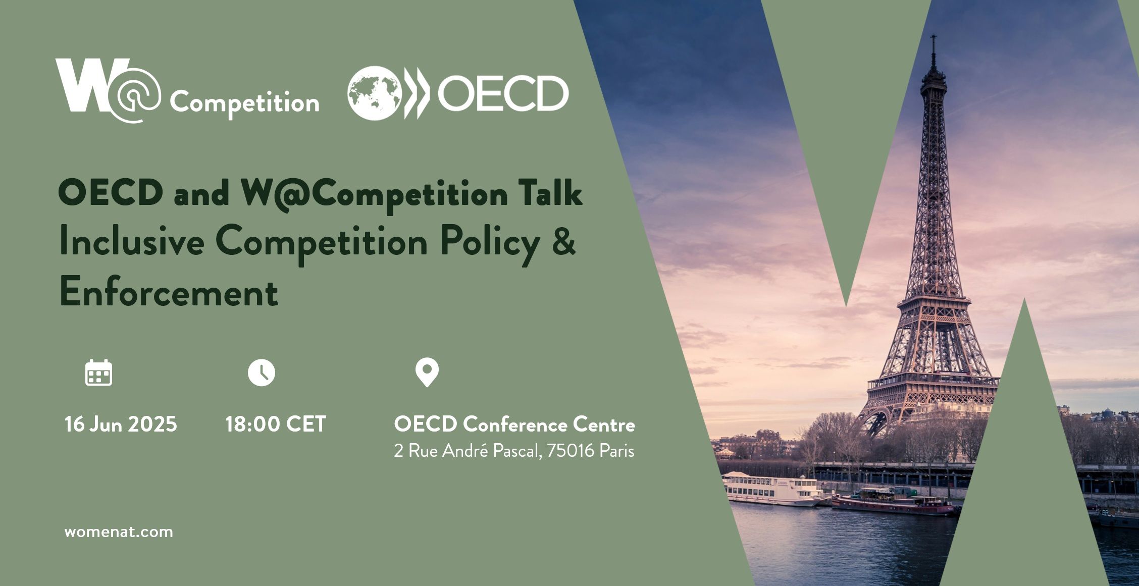 OECD and W@Competition Talk | Womenat